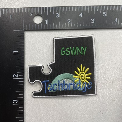 Girl Scouts Western New York GSWNY TECHBRIDGE Patch 11WM | eBay