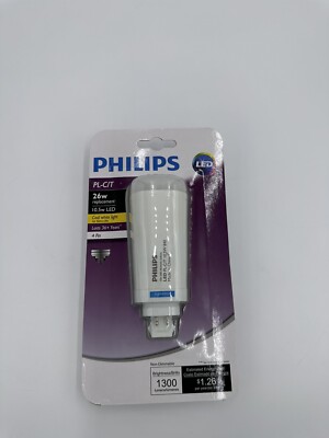 Philips 464639 10.5PL-C/T LED/26V-840 IF 4P 26 Watt Light Bulb 4-Pin ...
