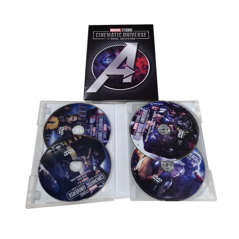 All 24 Marvel Cinematic Universe Movie Collection 13-Disc Dvd | eBay