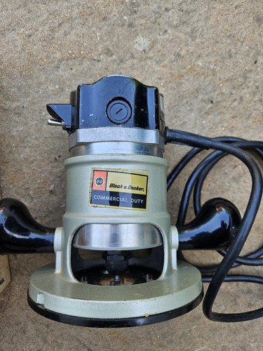 Black & Decker 7620 Commercial Heavy Duty Router | eBay