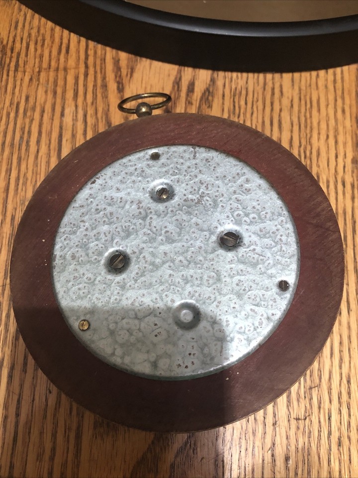 Vintage Wood Brass Glass ATCO Barometer Made In Germany Untested ...