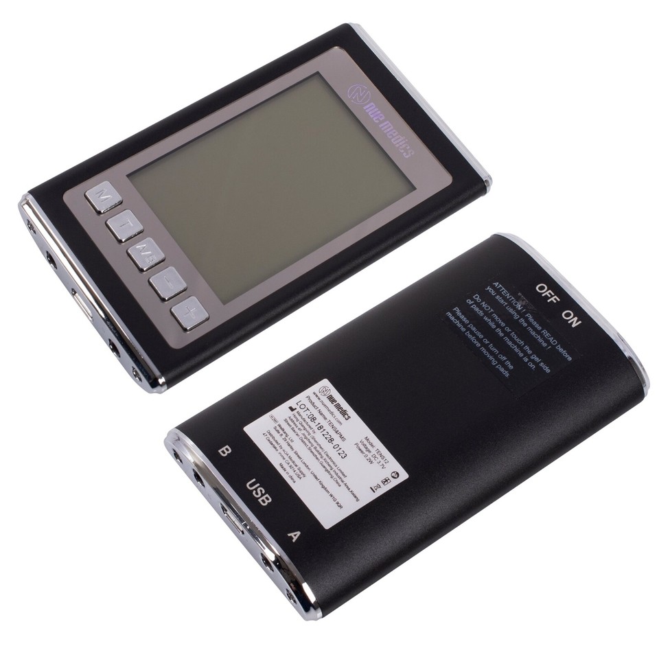 Tens Unit Muscle Stimulator Full Body Electrotherapy Device ...