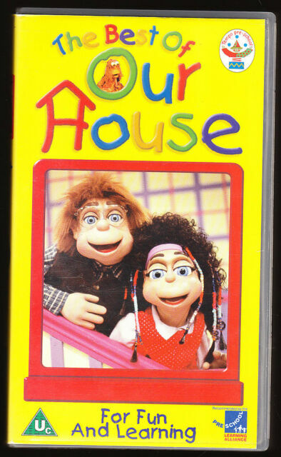 The Best of Our House RARE VHS Tape - 1999 Puppets From GMTV Kids Show ...