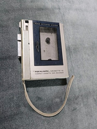 Vintage REALISTIC Minisette-15 Compact Cassette Tape Recorder Player ...