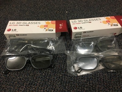 LG AG-F200 Cinema 3D Glasses | eBay