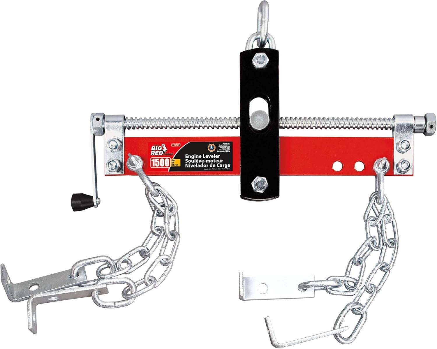 Heavy Duty Engine Hoist Leveler Cherry Picker Shop Crane Load Lift Tool ...