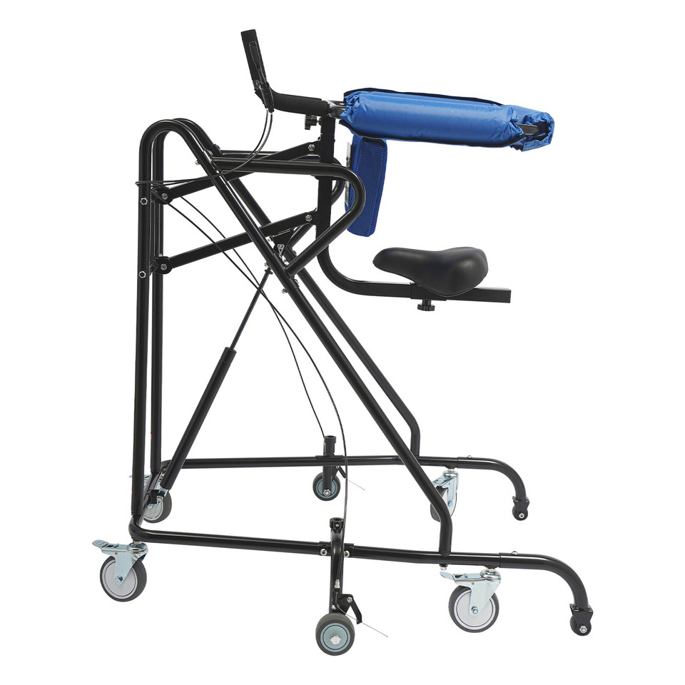 Adjustable Height Standing Aid Adult Standing Walker Freestanding 90kg ...