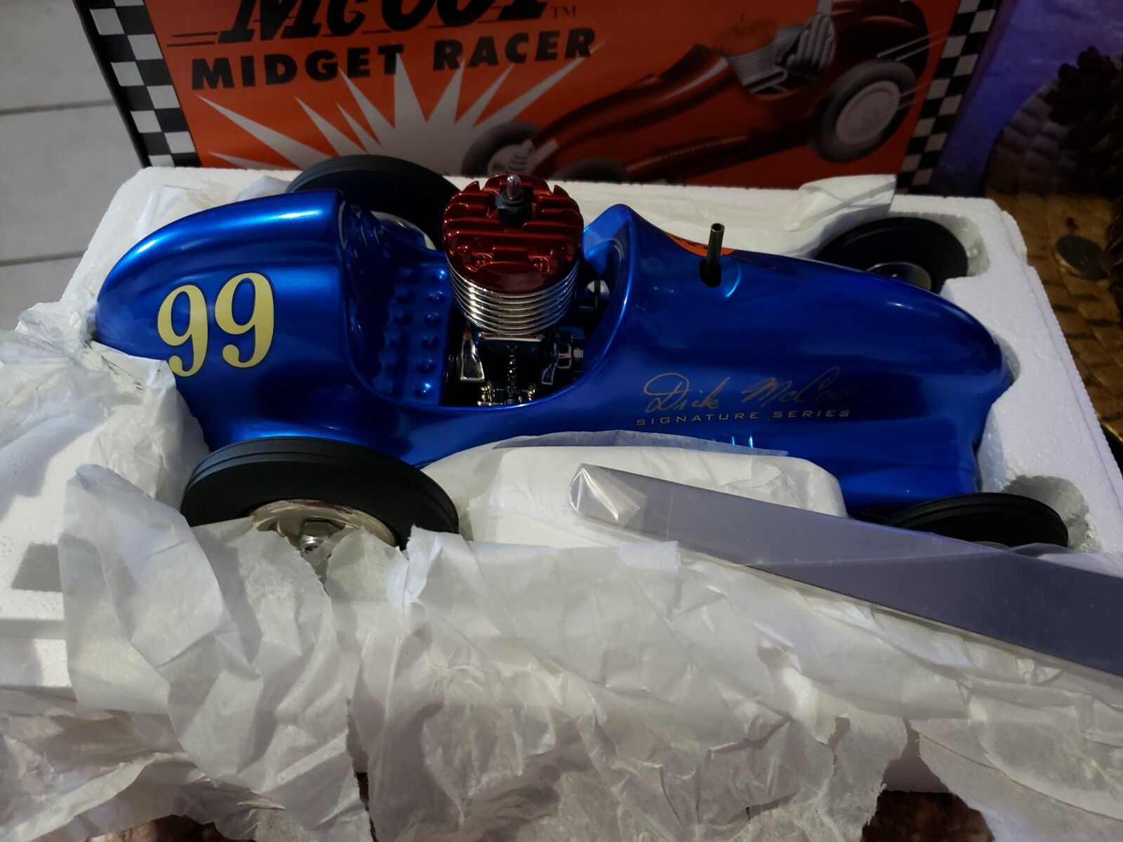 The Real McCoy Midget Racer Vintage Toy Midget Race Car Re-Issue ...