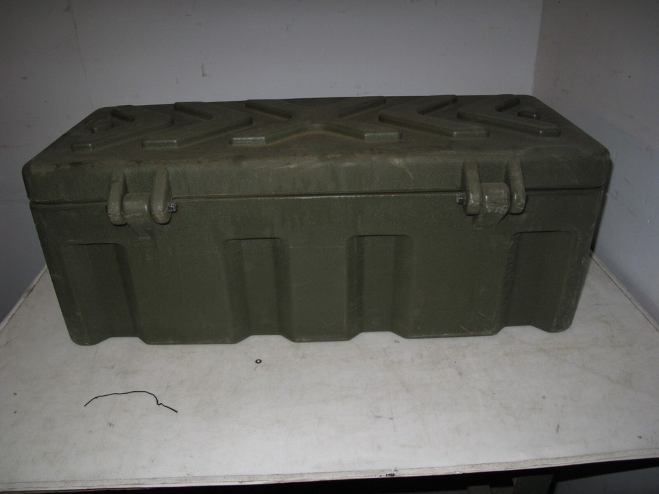 Hard Case Military Caisi Client Module 28x13x11 Hinged Lid | eBay