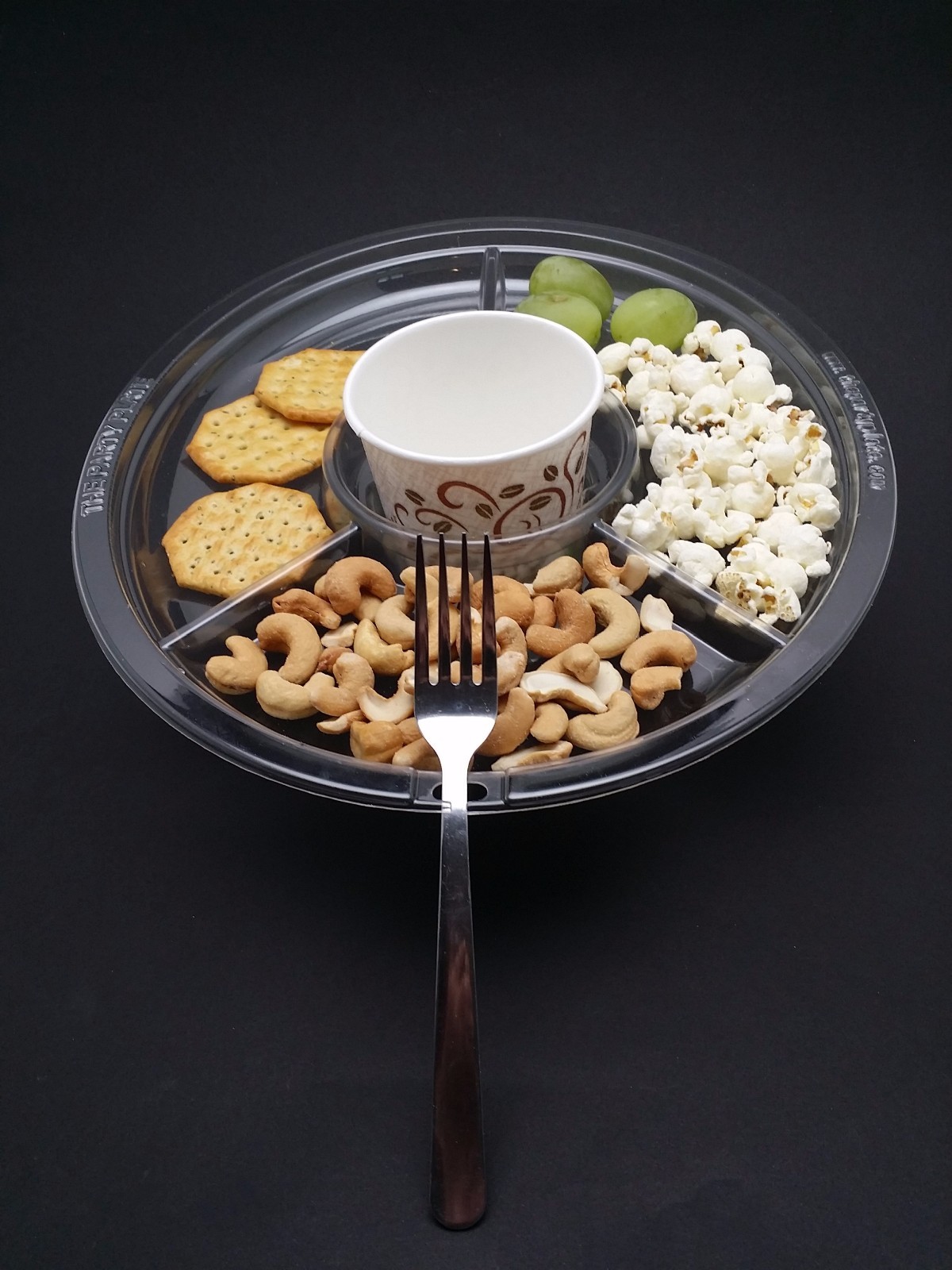 Oval Clear Plastic Party Plates one hand premium food Service plates | eBay