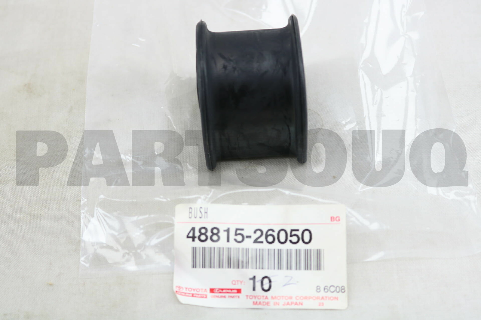 4881526050 Genuine Toyota BUSH, FRONT STABILIZER BAR, NO.1 48815-26050 ...