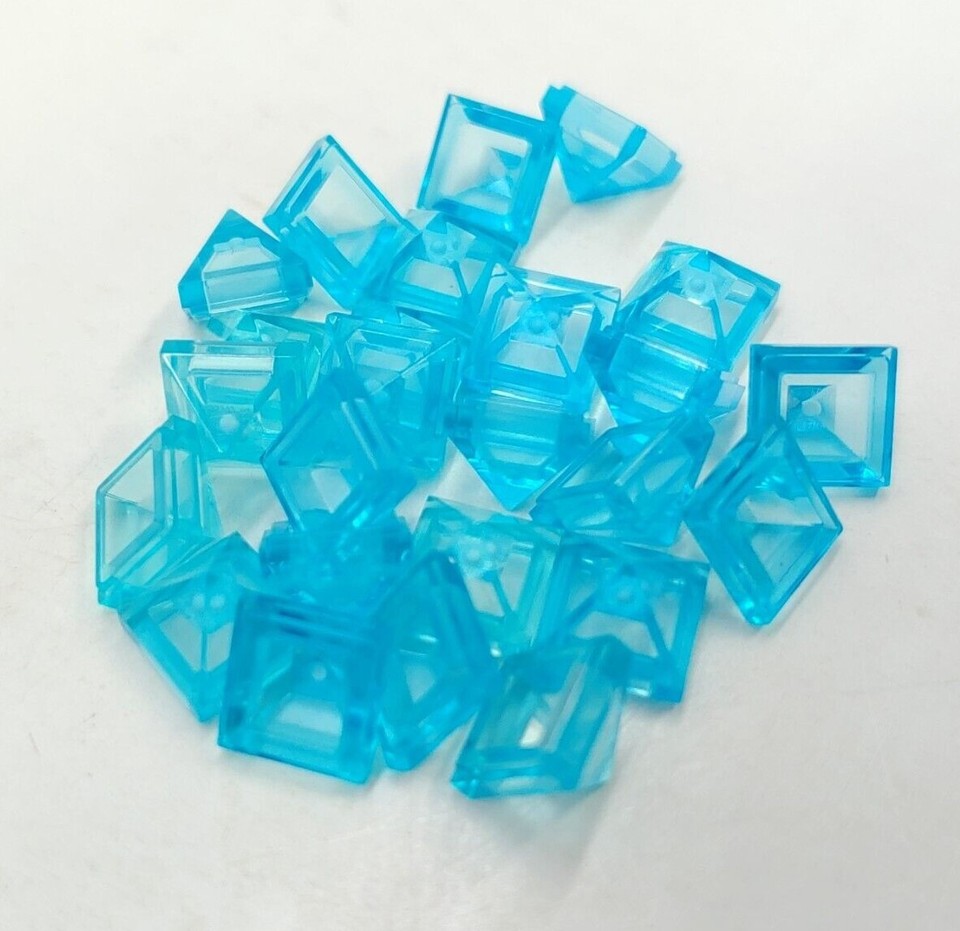 Lego Lot of 25 - 1 x 1 x 2/3 Tile Pyramid 45 Slope 22388 Choose Your ...