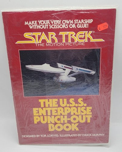 VTG 1979 Star Trek Motion Picture USS Enterprise Starship Punch-Out ...