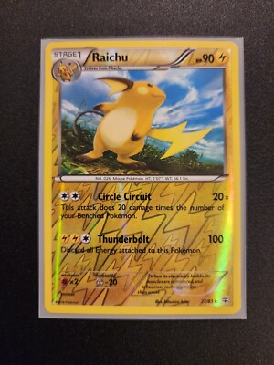 Pokemon TCG - Raichu (27/83) Reverse Holo - *NM* FREE Halloween Mystery ...