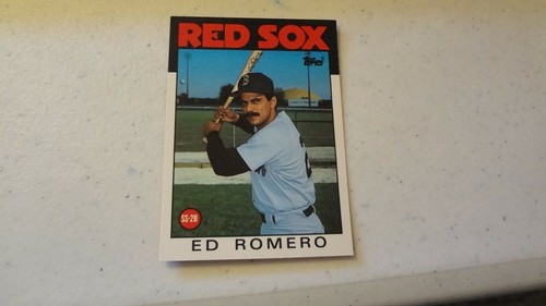 1986 TOPPS # 95T ED ROMERO BASEBALL CARD | eBay