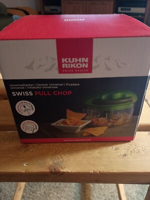 Kuhn Rikon Pull Chop 2-Cup Chopper Food Processor with Cord Mechanism ...