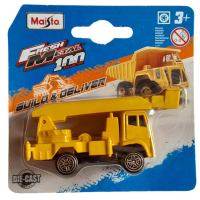 Maisto Cherry Picker Yellow 1:64 Scale 3 Inch US IMPORT DUTIES PAID | eBay