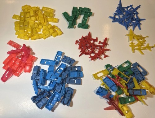 MPC Toy Cars & Planes *HUGE* Lot 100+ Figurines VTG - Read Description ...