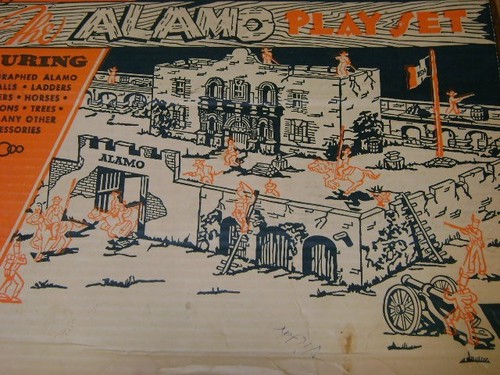 MARX THE JOHN WAYNE ALAMO PLAYSET # 3543 WITH 2ND VERSION BOX | eBay