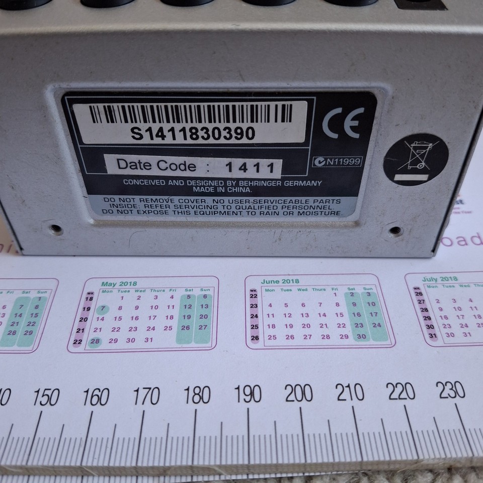 Behringer MicroMix MX400 4-Channel Line Mixer Low Noise | eBay UK