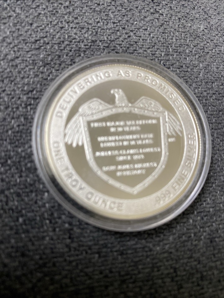 DONALD TRUMP 1 OZ .999 SILVER COIN, 45TH PRESIDENT 2020 FREEDOM COIN | eBay