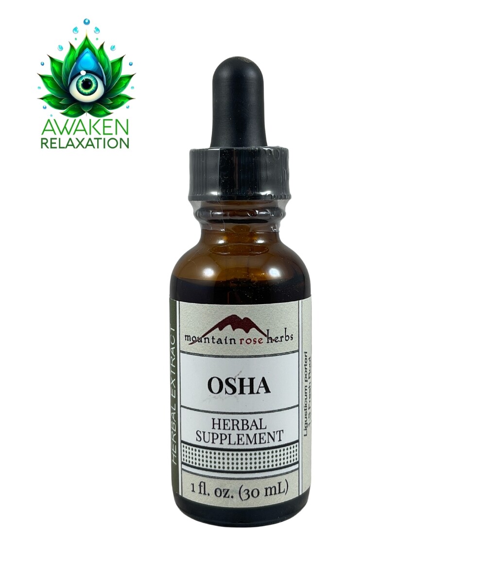 Wildcrafted Osha Root Extract Herbal Tincture w/ Dropper Free Shipping ...