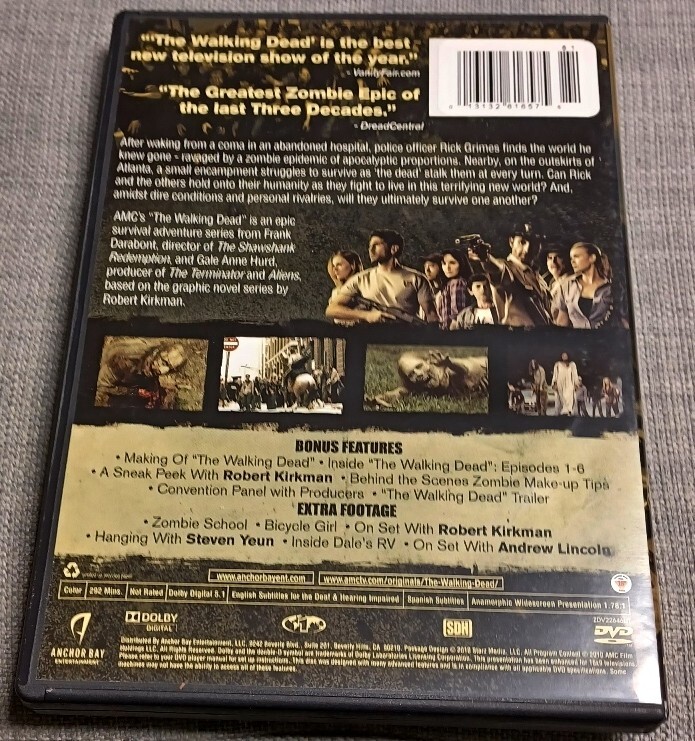 The Walking Dead: The Complete First Season 1 (DVD, 2010) 13132640655| eBay