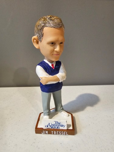 JIM TRESSEL BOBBLEHEAD University of Akron Aeros Rubber Ducks 5/4/13 ...
