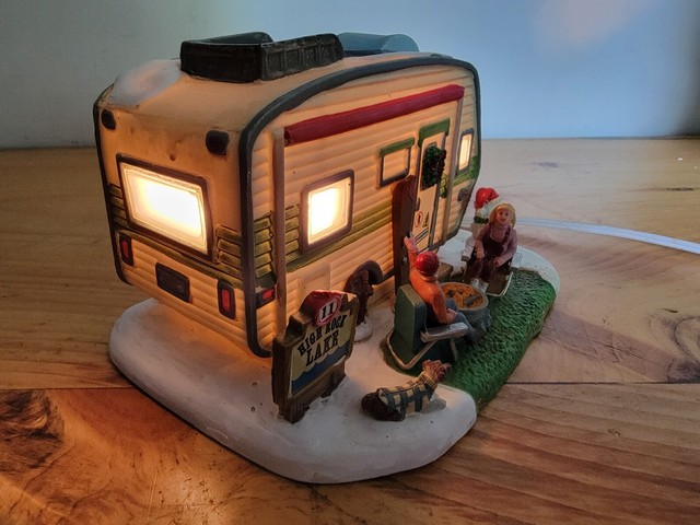 Lemax Village Collection High Rock Lake Trailer #85322 for sale online ...