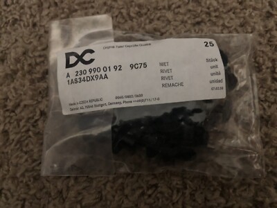 25X Panel Mounting Clips Plastic Button Mercedes-Benz E CLASS CLS SL ...