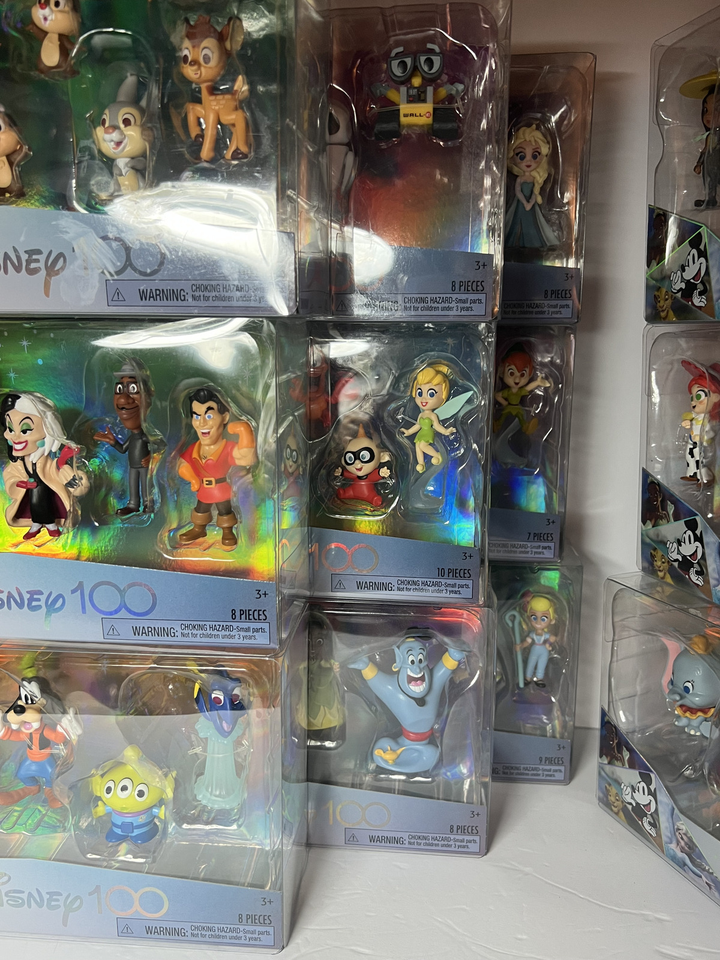 Disney 100 Limited Edition Figures, Complete Set, NIB 12 Boxes | eBay
