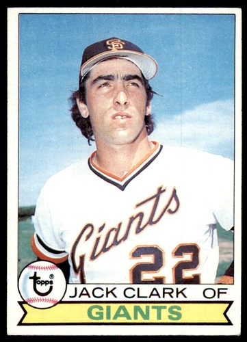 1979 Topps Baseball Card Jack Clark A San Francisco Giants #512 | eBay