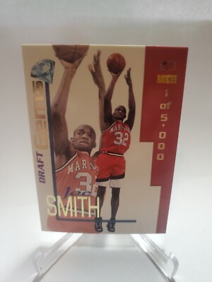 1995 Signature Rookies Draft Day Draft Gems /5000 Joe Smith #DG7 Rookie ...