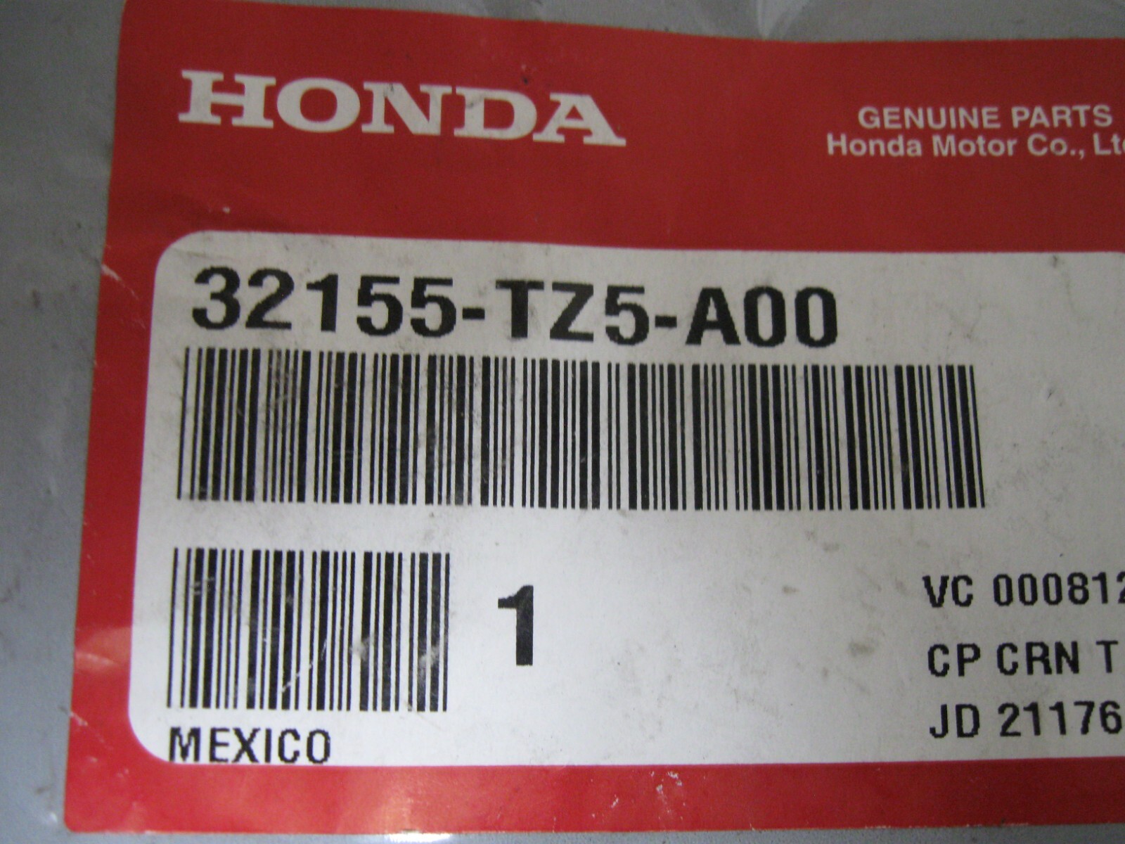 Honda Acura 32155-TZ5-A00 Sunroof Motor Sub-Wire | eBay