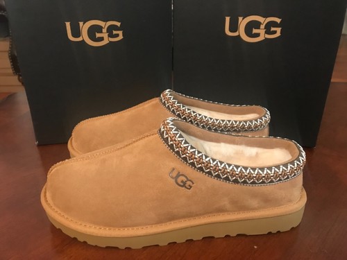 UGG Men's Tasman Chestnut Slippers Size 9 New With Box Chestnut Color ...
