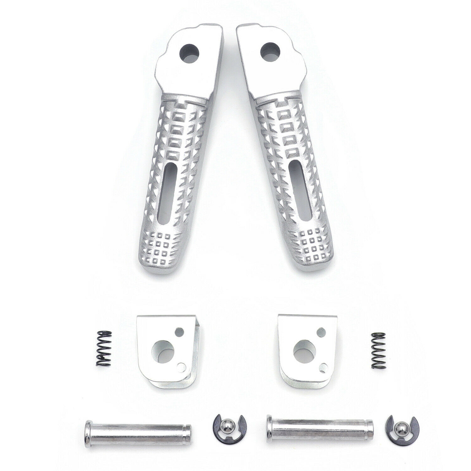 Aluminum Rear Passenger Foot Pegs Footrests For 2010-2018 BMW S1000RR ...