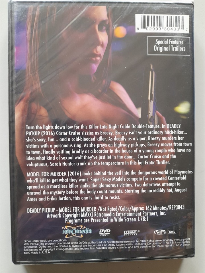 Deadly Pickup / Model for Murder (DVD, 2016) Erika Jordan,Carter Cruise Rare Oop | eBay