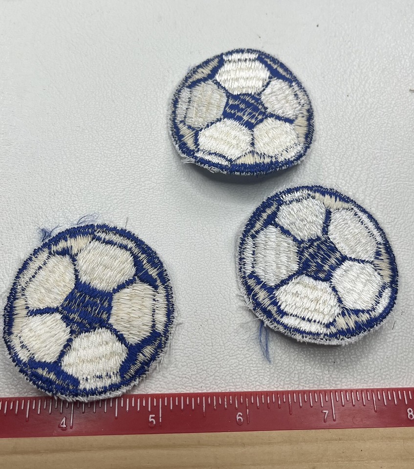 Lot Of 3 SOCCER BALL Patches In Mediocre Condition K014 | eBay