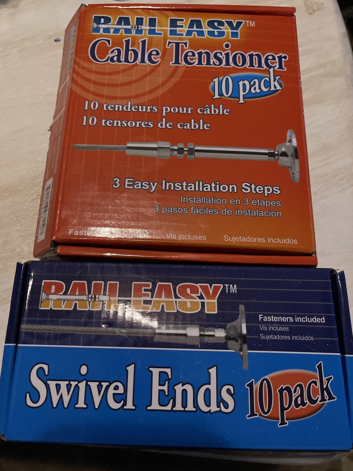 Atlantis Rail Easy System Swivel Terminating End / Turnbuckle, 16 Pack ...