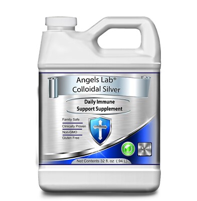 Colloidal Silver 32 oz JUG Angels Lab 10ppm | eBay