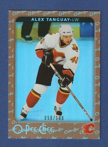 ALEX TANGUAY 2006-07 O-Pee-Chee Rainbow #83 Calgary Flames 06-07 OPC ...
