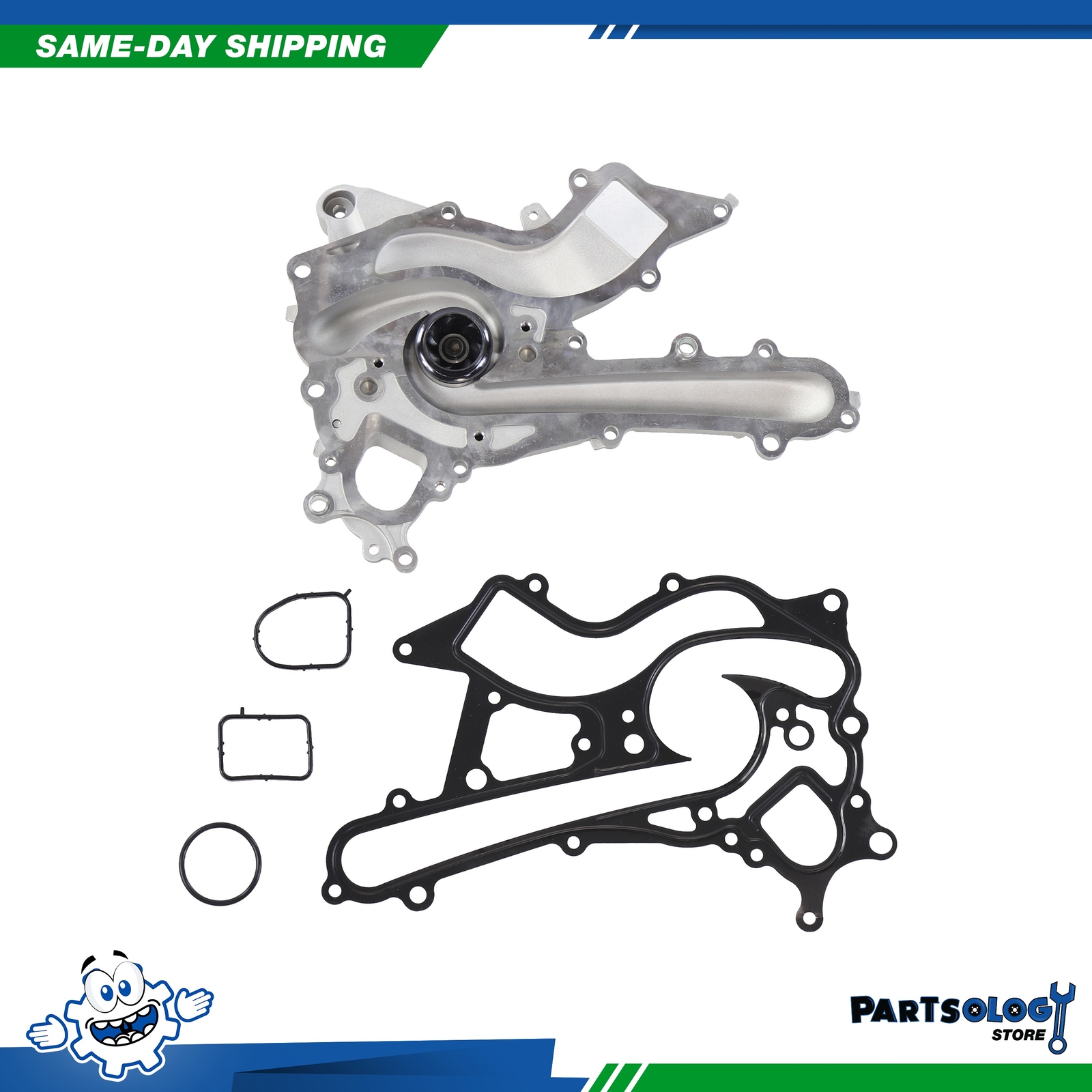 DNJ WP4442 Water Pump For 2015 Mercedes-Benz C400 CLS400 3.0L V6 DOHC ...