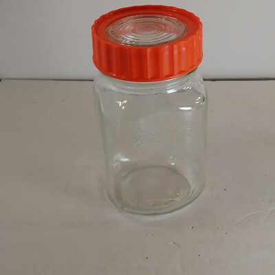 Ravenhead Glass Kilner Jar 1 Litre Screwtop Lid & Glass Seal Vintage ...