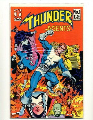 JC Comics T.H.U.N.D.E.R. Agents Comic Book Vol. 2 Issue #1 | eBay