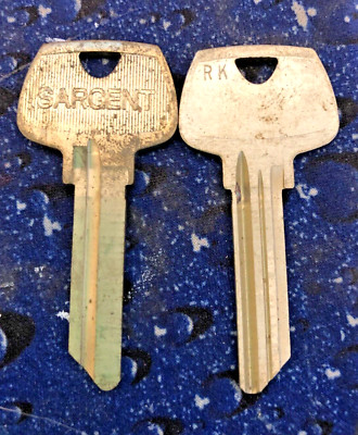 Sargent RK Silver Key, uncut blank NOS ~ Lot of 5 keys | eBay
