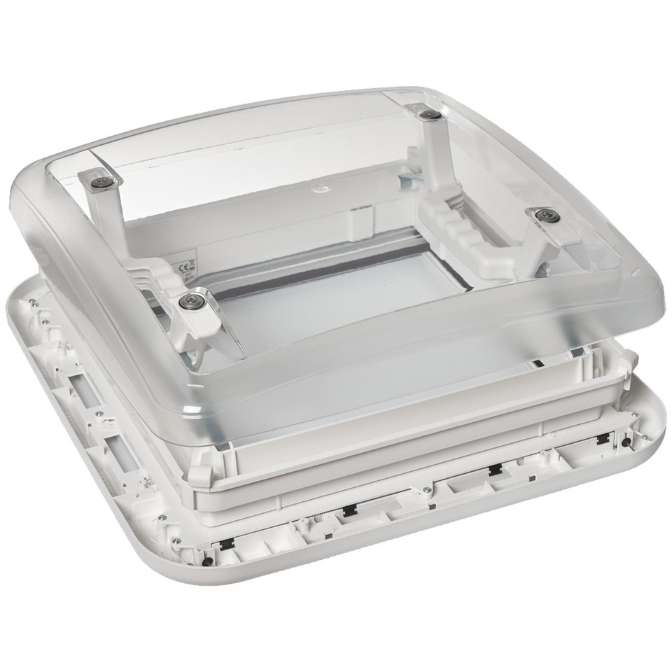 ADVENTURER SKYLIGHT POPUP LED LIGHT 400 X 400MM CARAVAN CAMPERVAN ...