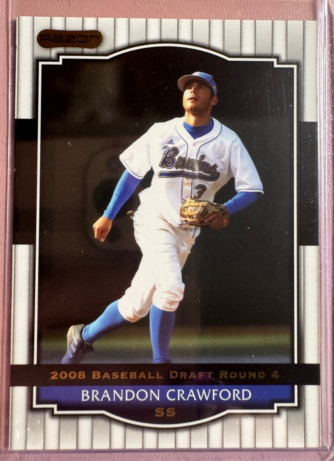 Brandon Crawford 2008 Razor Signature Series #66 San Francisco Giants ...