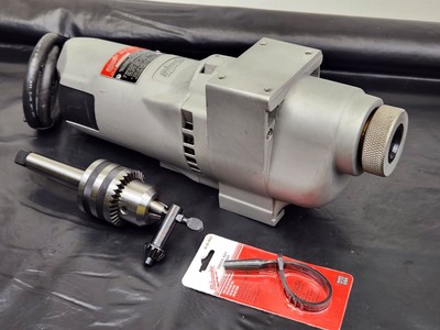 IMMACULATE! MILWAUKEE 4292-1 ELECTROMAGNETIC DRILL MOTOR 3/4" 3MT CHUCK ...