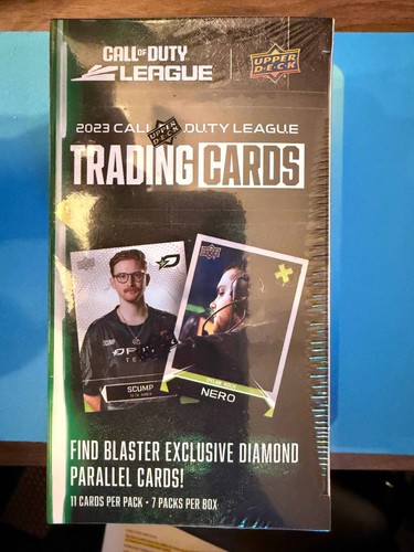 2023 Upper Deck Call of Duty League Trading Cards Blaster Box with 77 ...