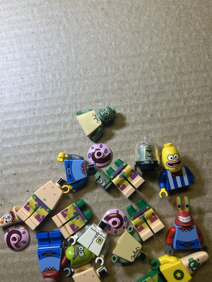 LEGO SpongeBob SquarePants Minifigures Parts And Pieces | eBay
